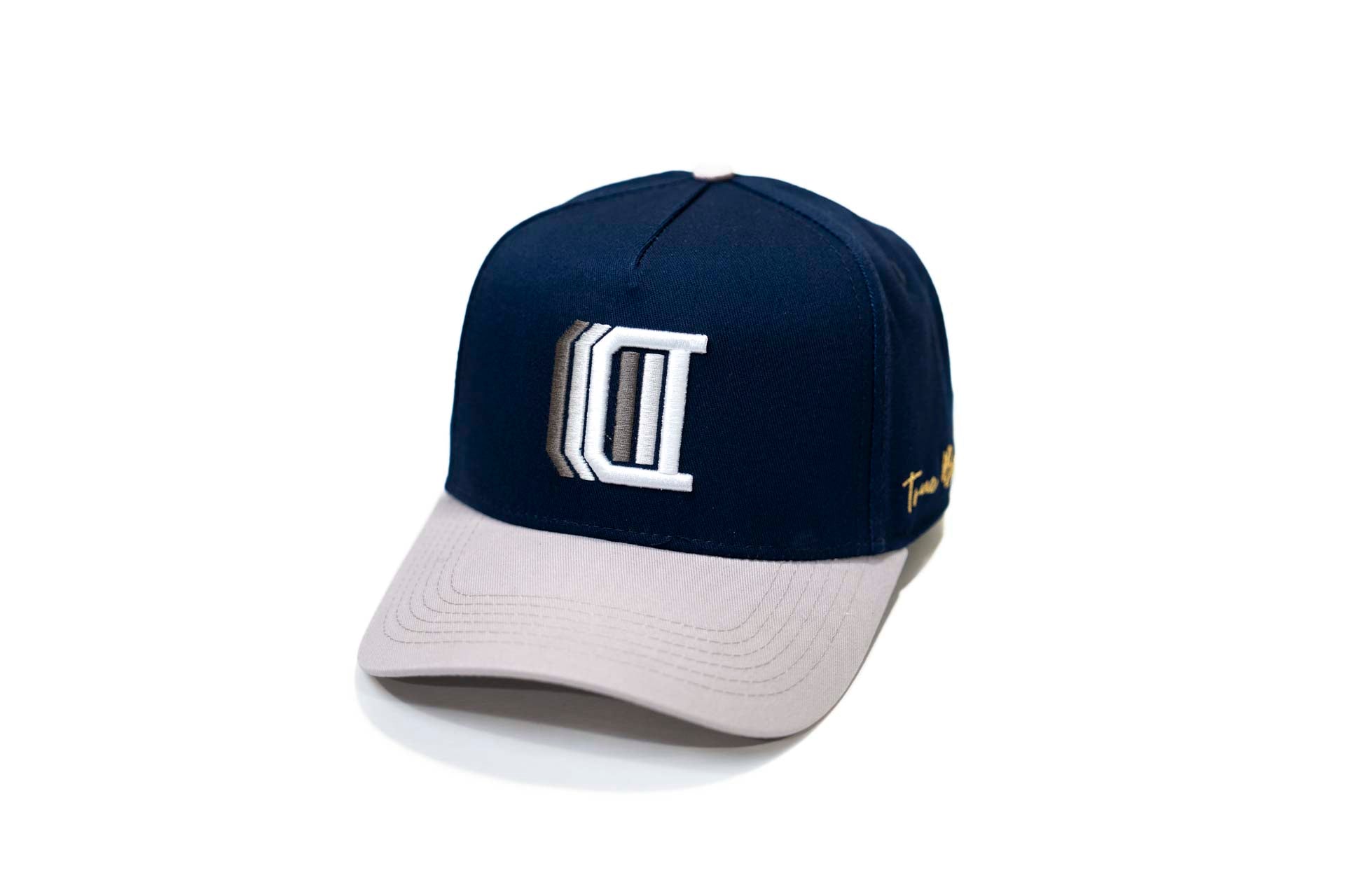 Inline D snapback - GRAY / NAVY