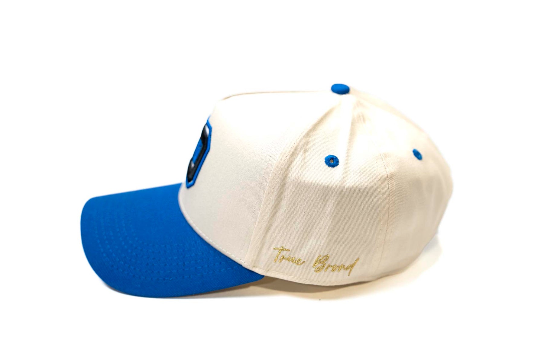TRUE D HAT - ROYAL / OFFWHITE